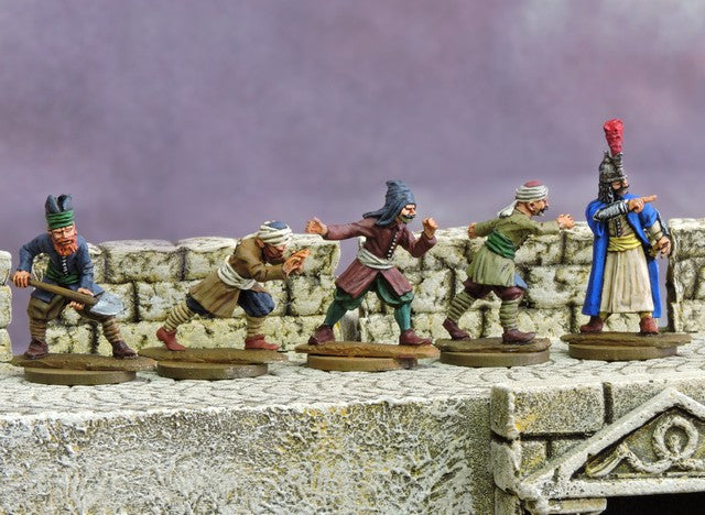 OTG02 Ottoman Artillerists (set two) – Warfare Miniatures USA
