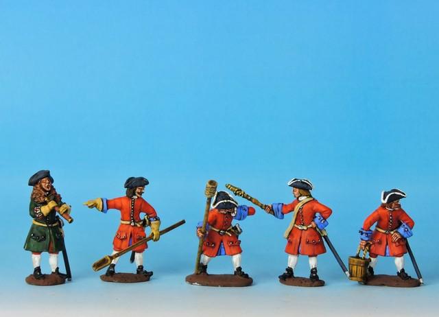 RA3 GNW Russian Artillery Crew Firing – Warfare Miniatures USA