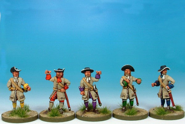 WLOA05 Pikemen Standing – Warfare Miniatures USA