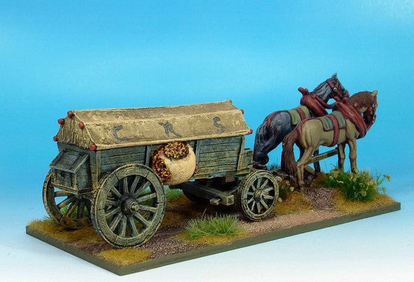 WLOA947 Covered Wagon, Reinforced, Variant #2 – Warfare Miniatures USA